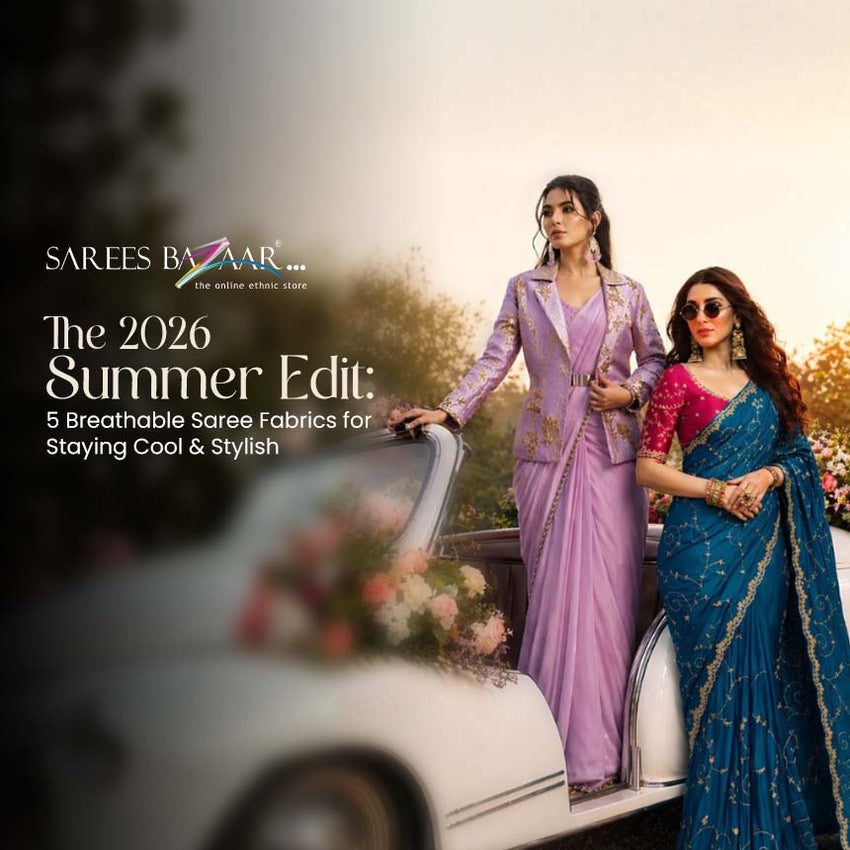 Stay Cool & Stylish: 5 Breathable Saree Fabrics for Summer 2026 ...