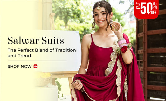 Buy Indian Clothing Online USA (Great Prices) ⋙ SareesBazaar